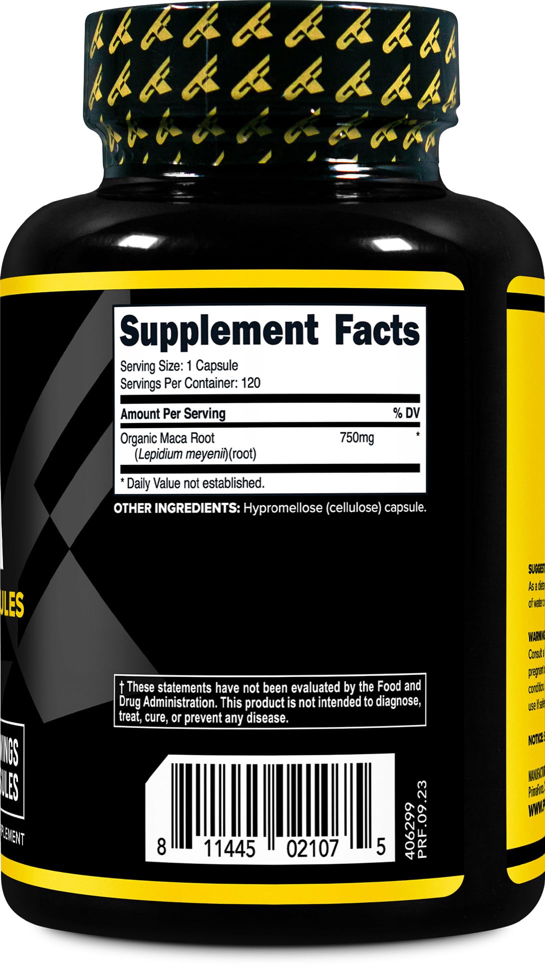 vegan-friendly maca root supplement