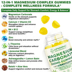 Vegan-friendly magnesium carbonate gummies