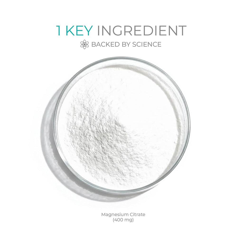 Vegan-friendly magnesium citrate capsules