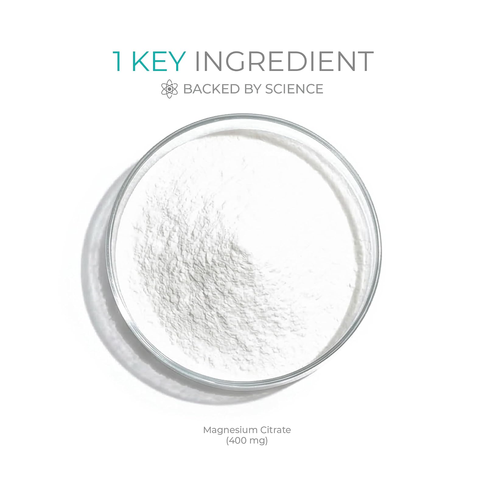 Vegan-friendly magnesium citrate capsules