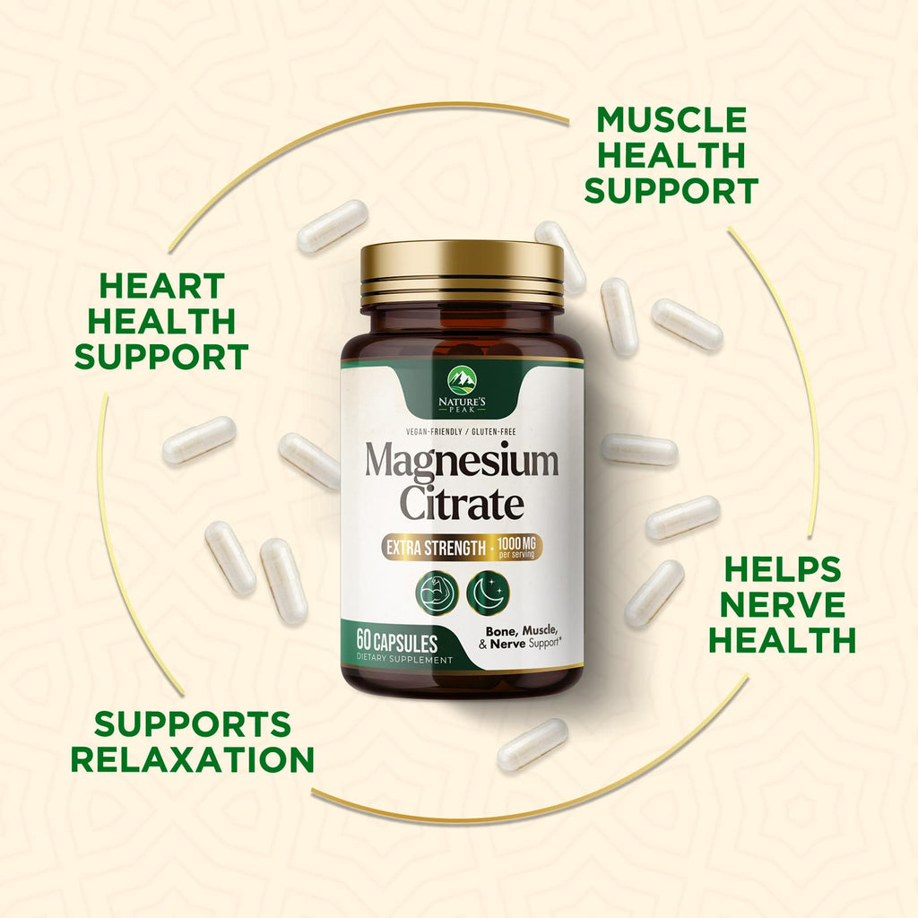 vegan-friendly magnesium citrate capsules