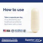 vegan-friendly magnesium citrate formula