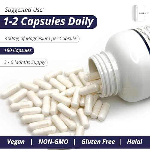 vegan-friendly magnesium complex capsules