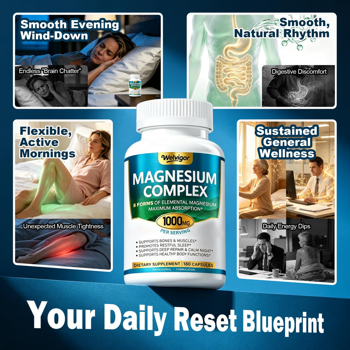 vegan-friendly magnesium complex for energy