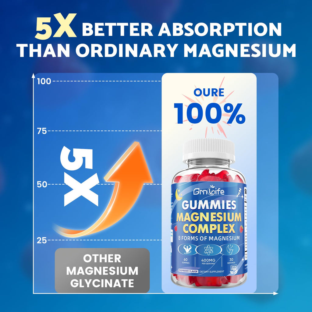 vegan-friendly magnesium complex gummies