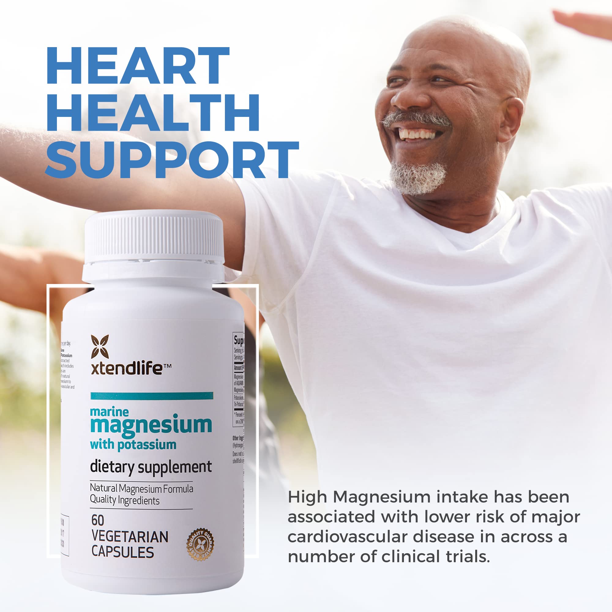 Vegan-friendly magnesium for daily health