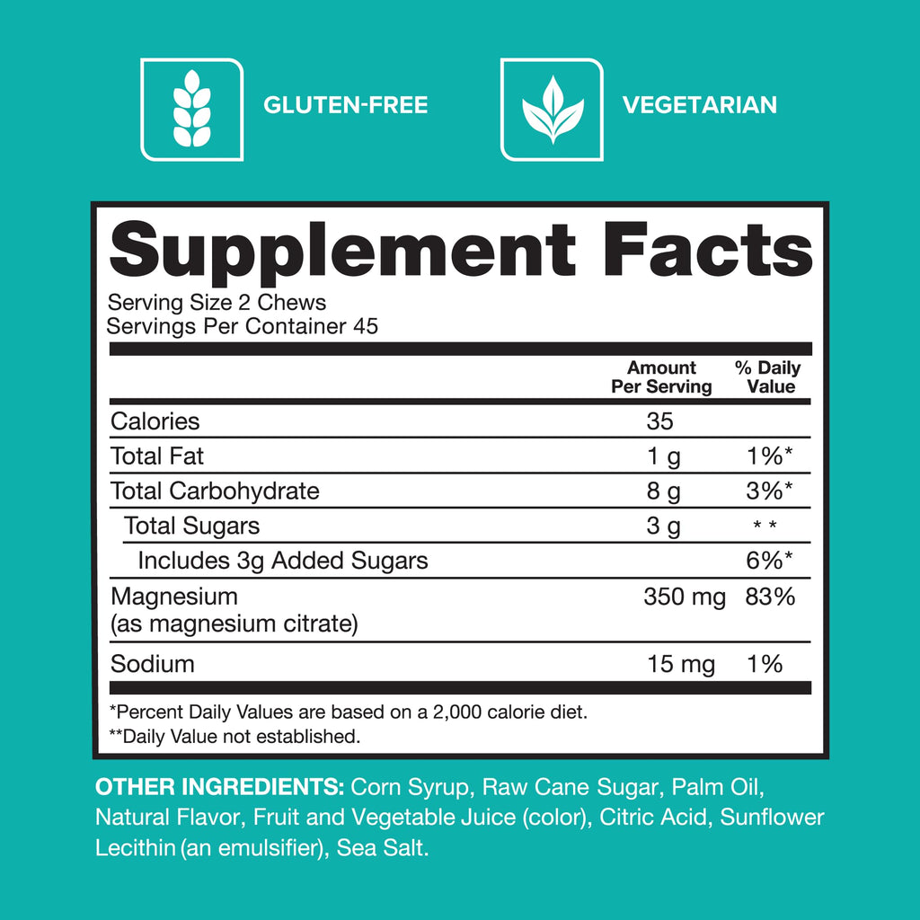 vegan-friendly magnesium for everyday use