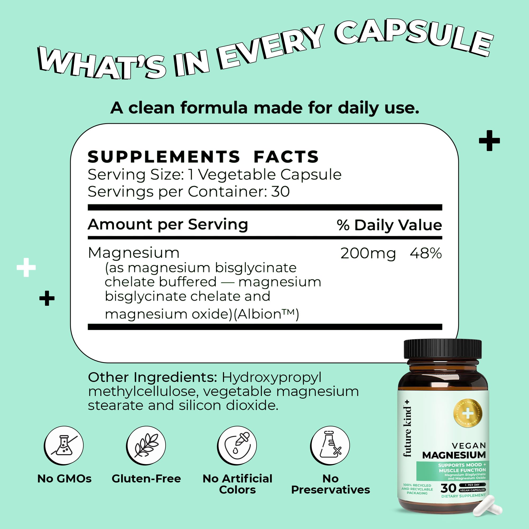 vegan-friendly magnesium for everyone