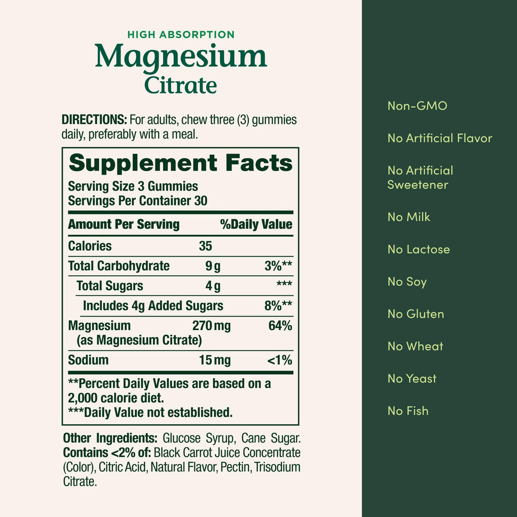 vegan-friendly magnesium for health