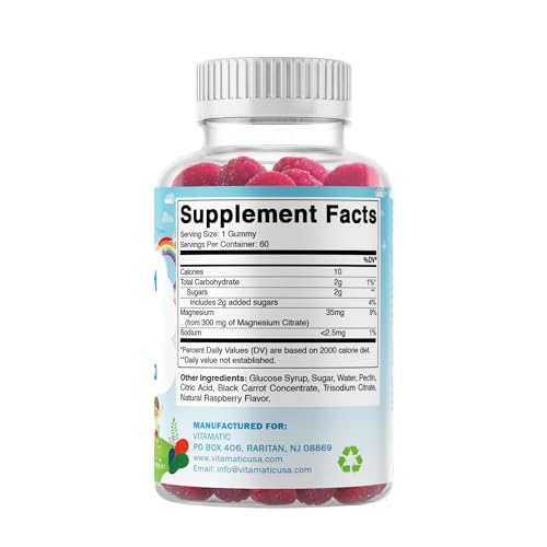 Vegan-friendly magnesium for kids