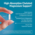 vegan-friendly magnesium glycinate 1000 mg