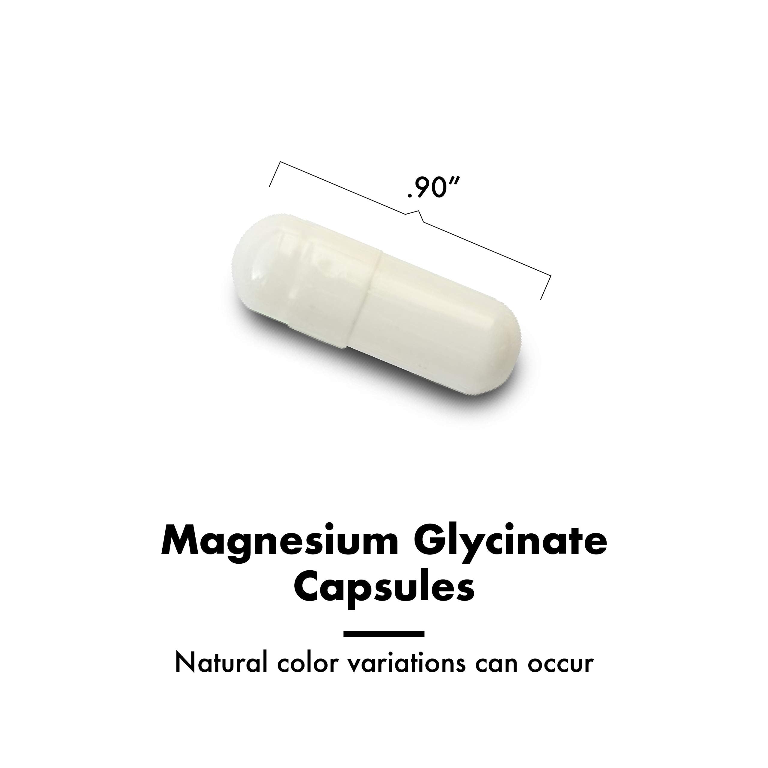 vegan-friendly magnesium glycinate capsules