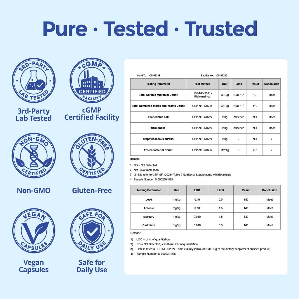 vegan-friendly magnesium glycinate capsules