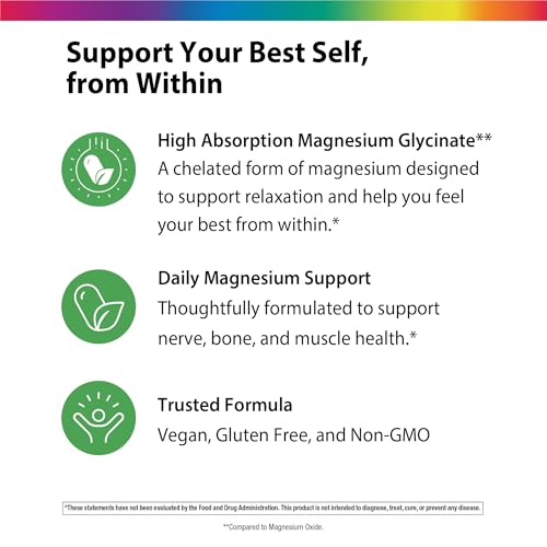 vegan-friendly magnesium glycinate formula