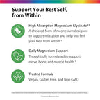 vegan-friendly magnesium glycinate formula