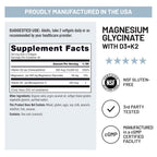 vegan-friendly magnesium glycinate formula