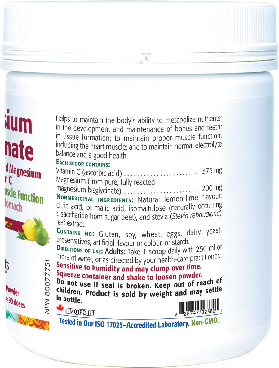 Vegan-friendly magnesium glycinate option
