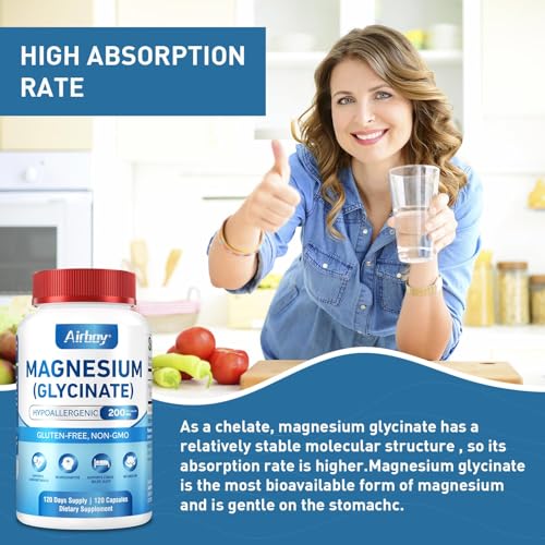 vegan-friendly magnesium glycinate supplement