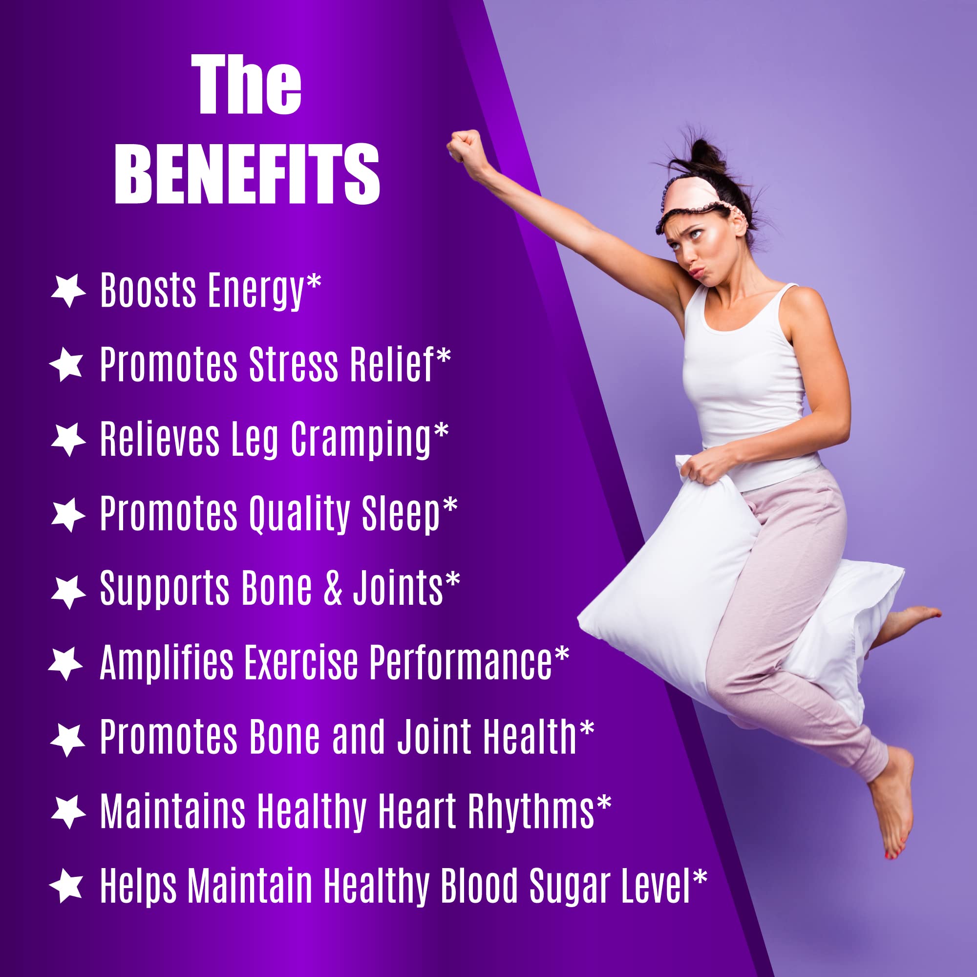 Vegan-friendly magnesium glycinate supplement
