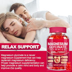 Vegan-friendly magnesium glycinate supplements