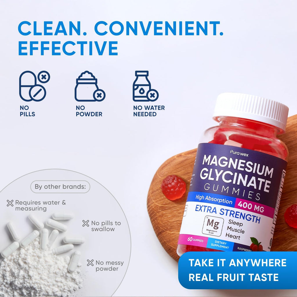 Vegan-friendly magnesium gummies for daily wellness