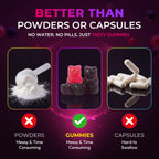 Vegan-friendly magnesium gummies for energy
