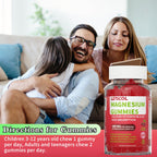Vegan-friendly magnesium gummies for energy