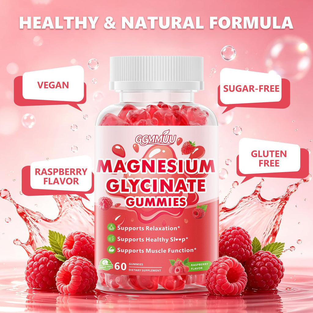 Vegan-friendly magnesium gummies for health