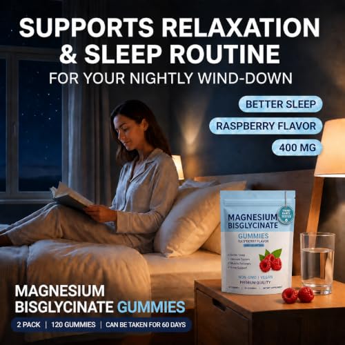 Vegan-friendly magnesium gummies for health