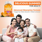 Vegan-friendly magnesium gummies for health