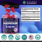 Vegan-friendly magnesium gummies for wellness