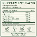 vegan-friendly magnesium L-Threonate capsules