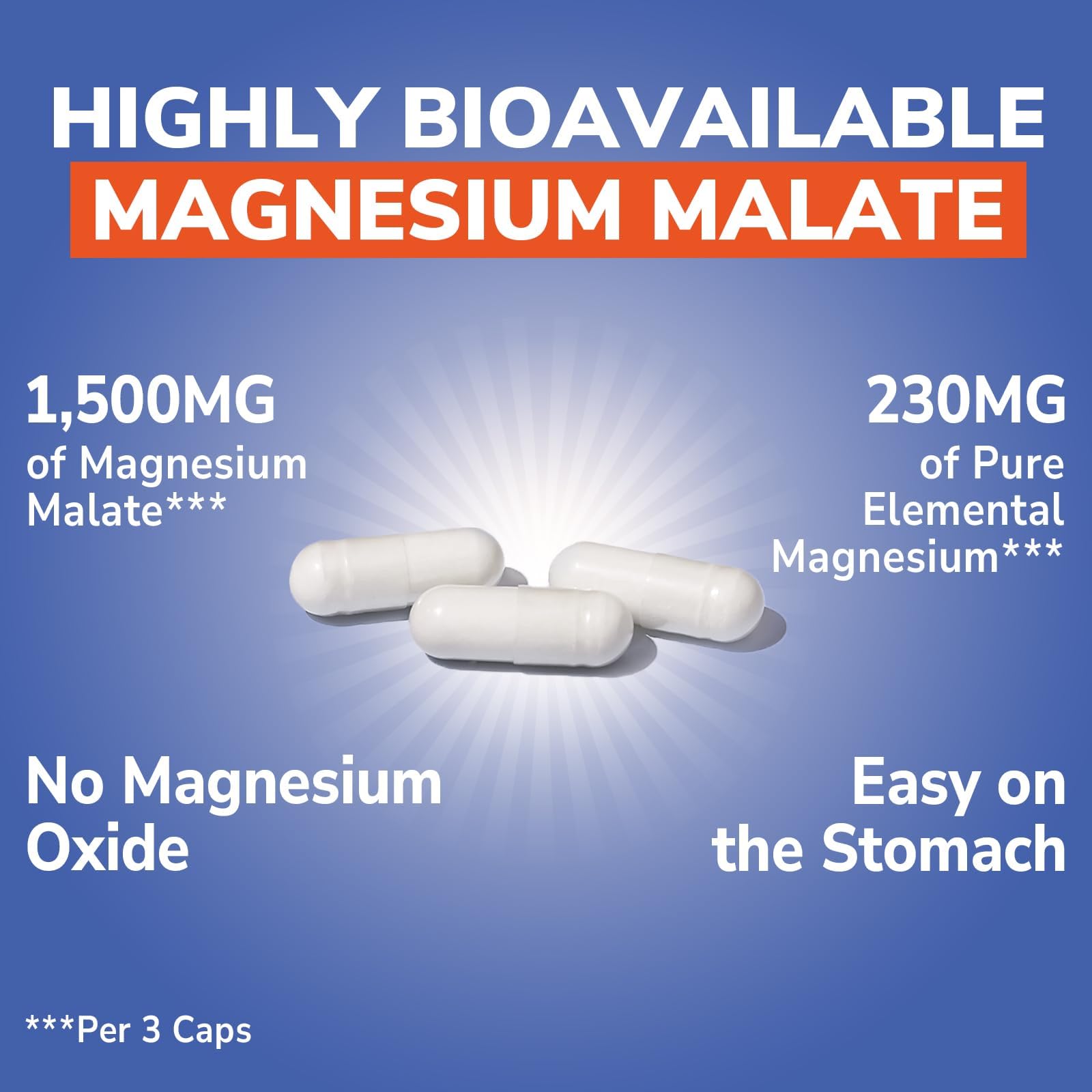 vegan-friendly magnesium malate formula