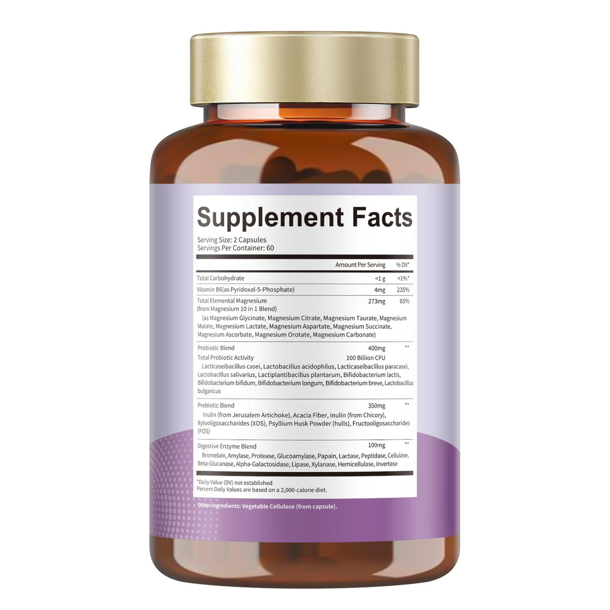 vegan-friendly magnesium supplement capsules