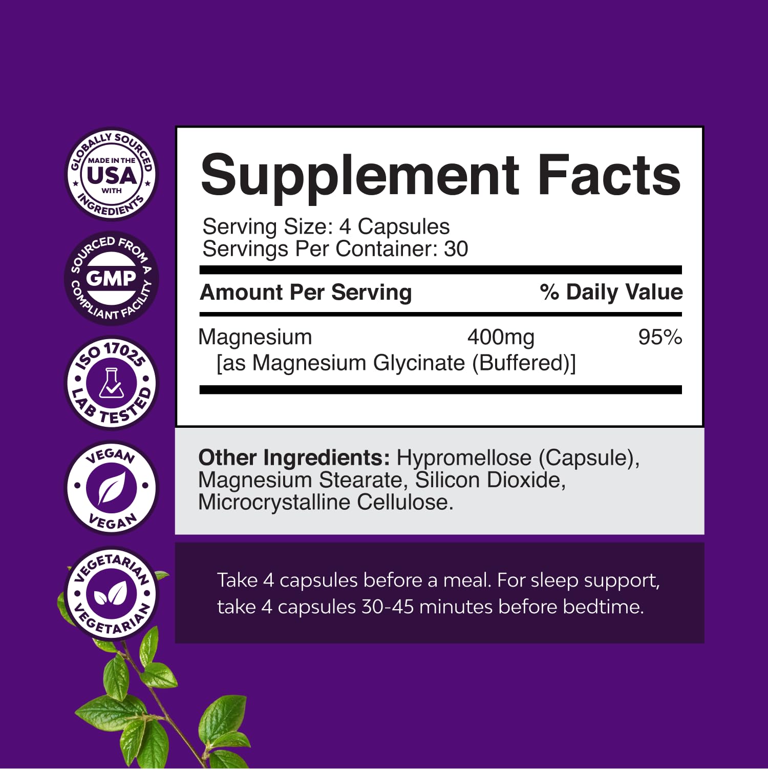 vegan-friendly magnesium supplement