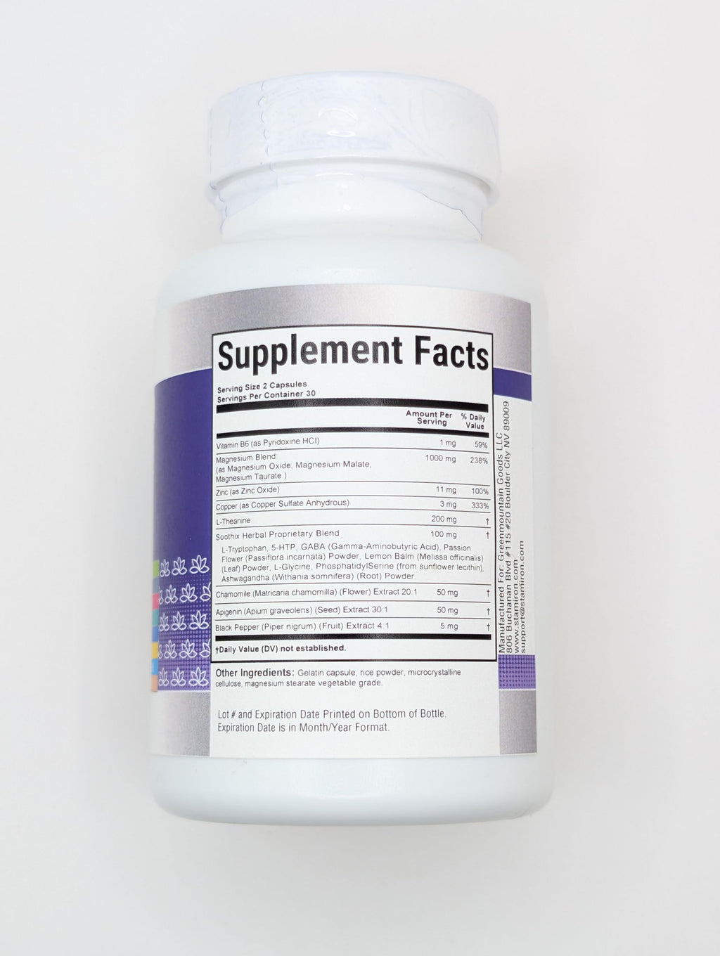 Vegan-friendly magnesium supplement