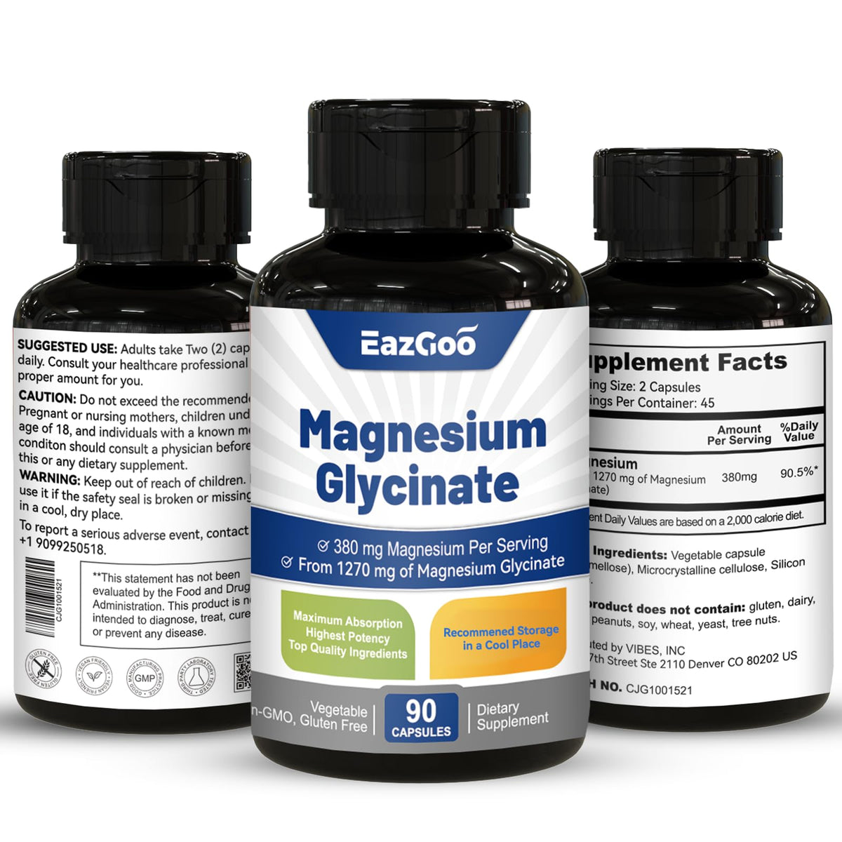 vegan-friendly magnesium supplement