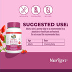 Vegan-friendly MARYRUTH'S Biotin supplements