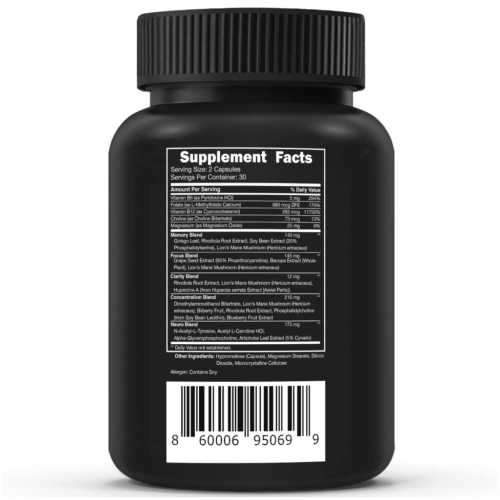 vegan-friendly memory booster