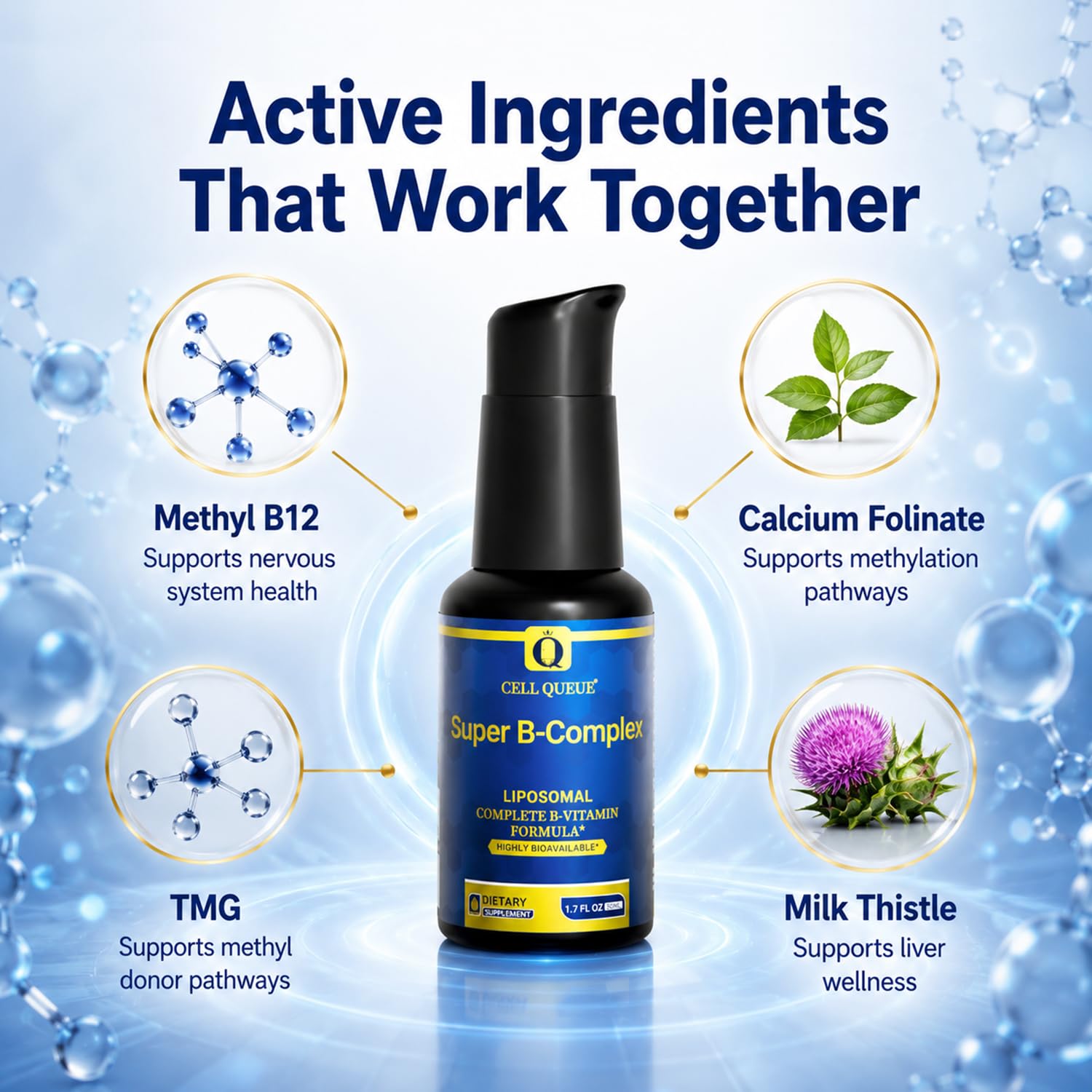 Vegan friendly methyl B complex