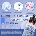Vegan-friendly Methylated B Complex drops
