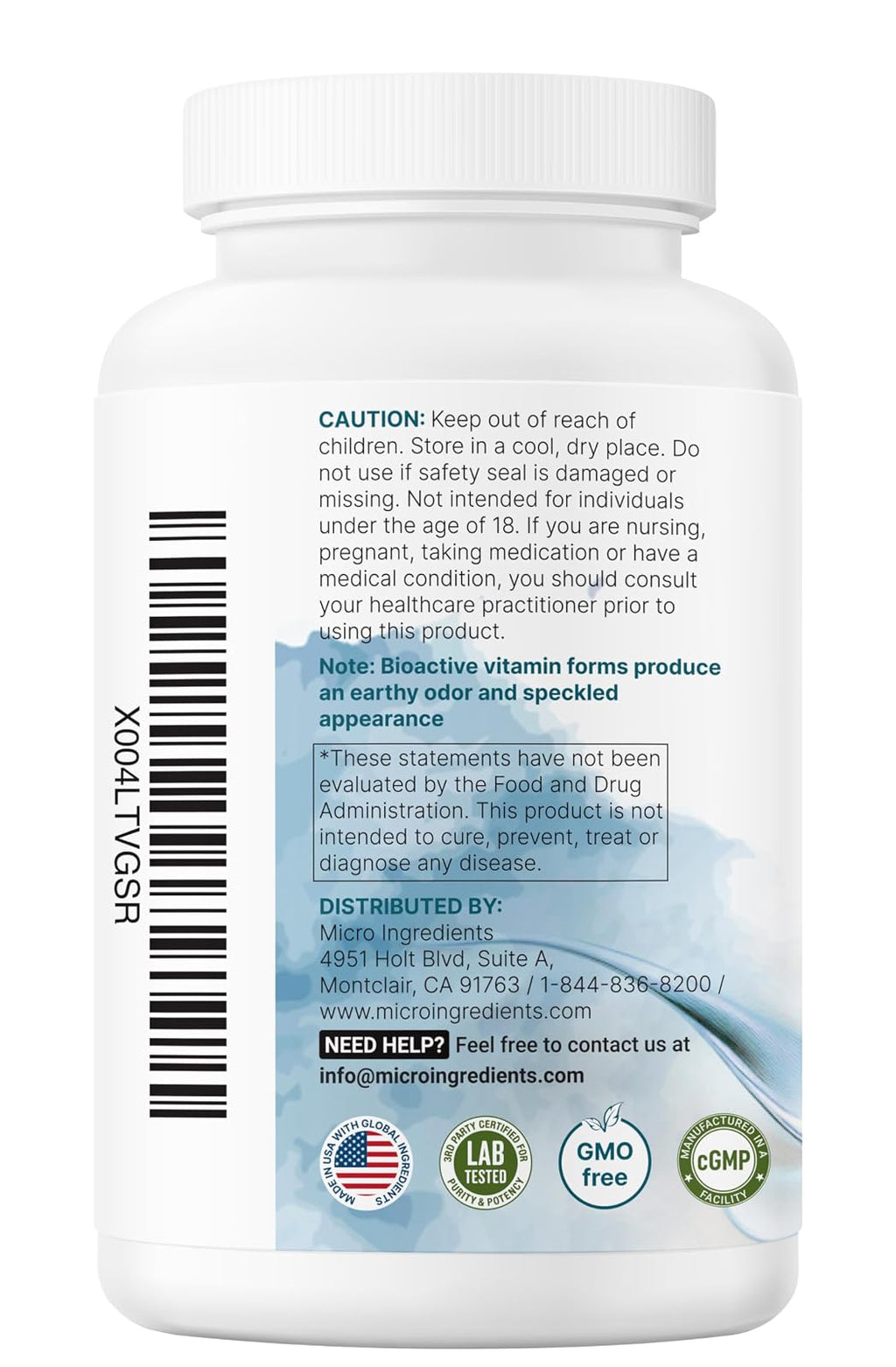 vegan-friendly methylated b complex