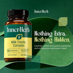 Vegan-friendly Milk Thistle capsules