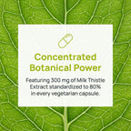 vegan-friendly Milk Thistle capsules