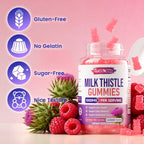Vegan-friendly Milk Thistle gummies