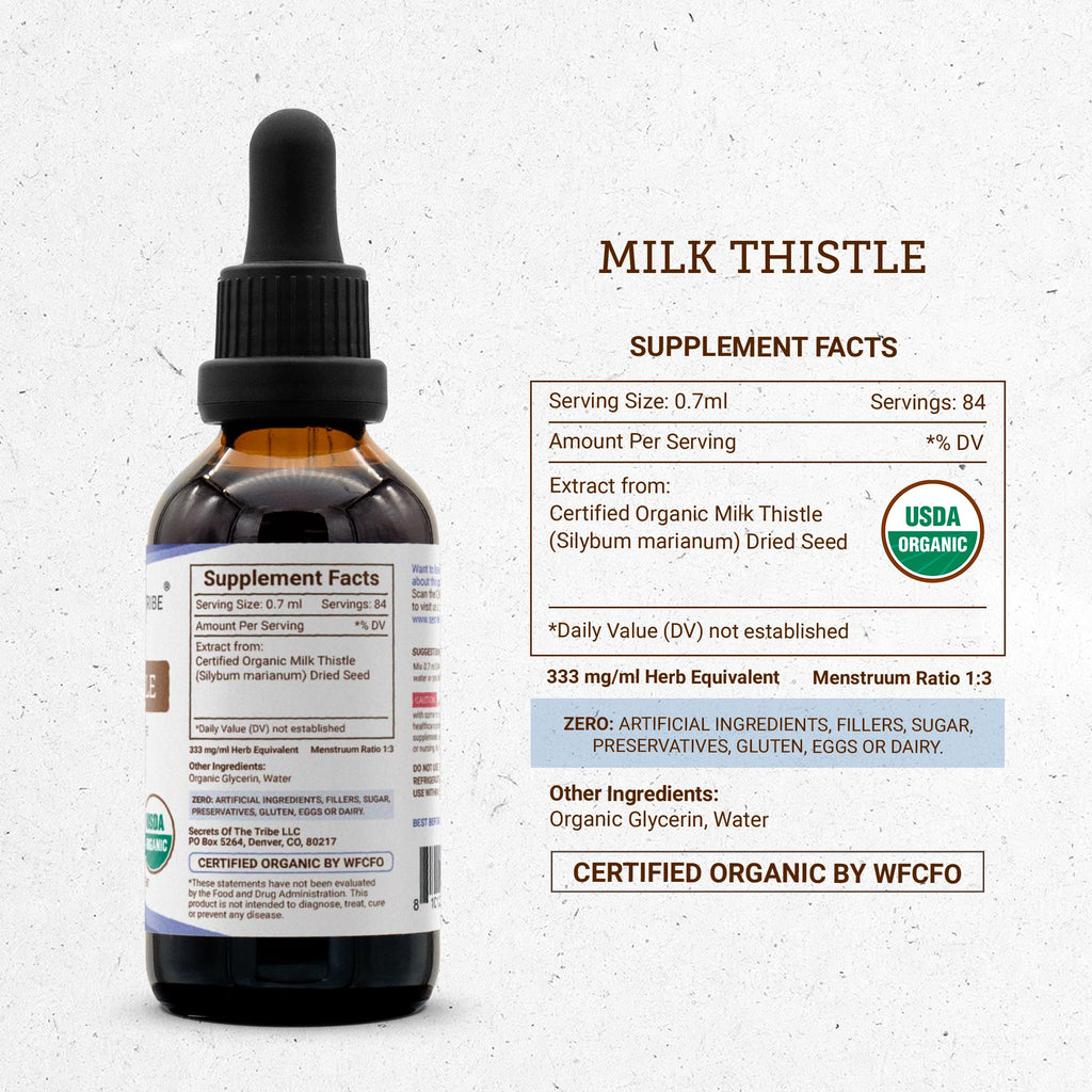 vegan-friendly milk thistle herbal remedy