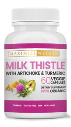 Vegan-friendly milk thistle supplement
