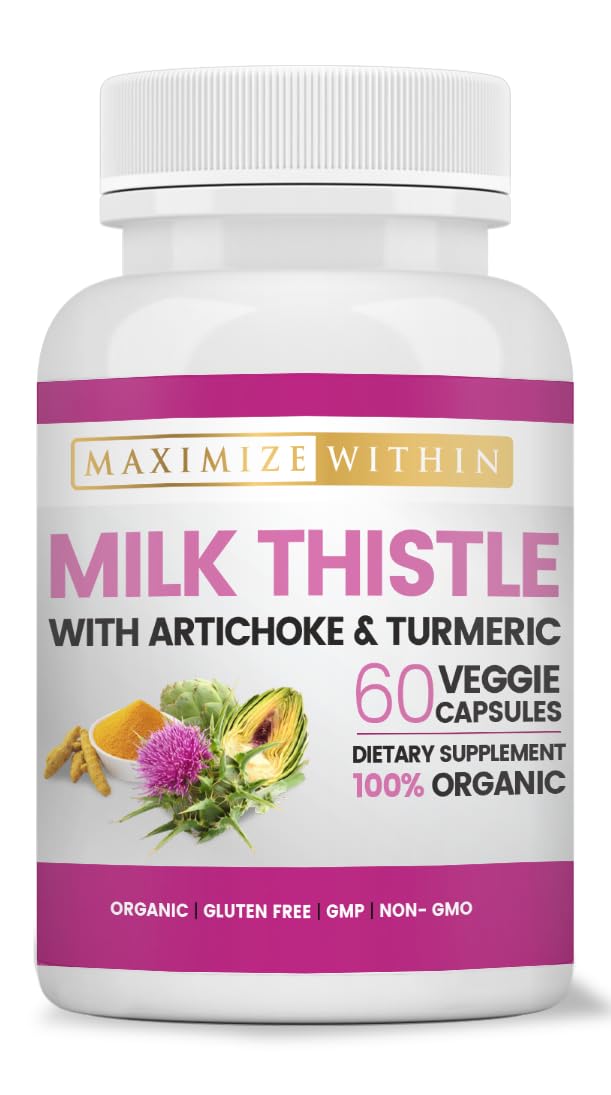 Vegan-friendly milk thistle supplement