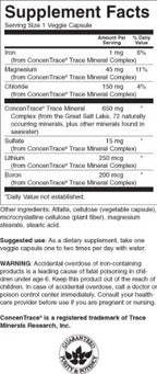 vegan-friendly mineral supplement capsules
