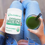 vegan-friendly mixed greens powder